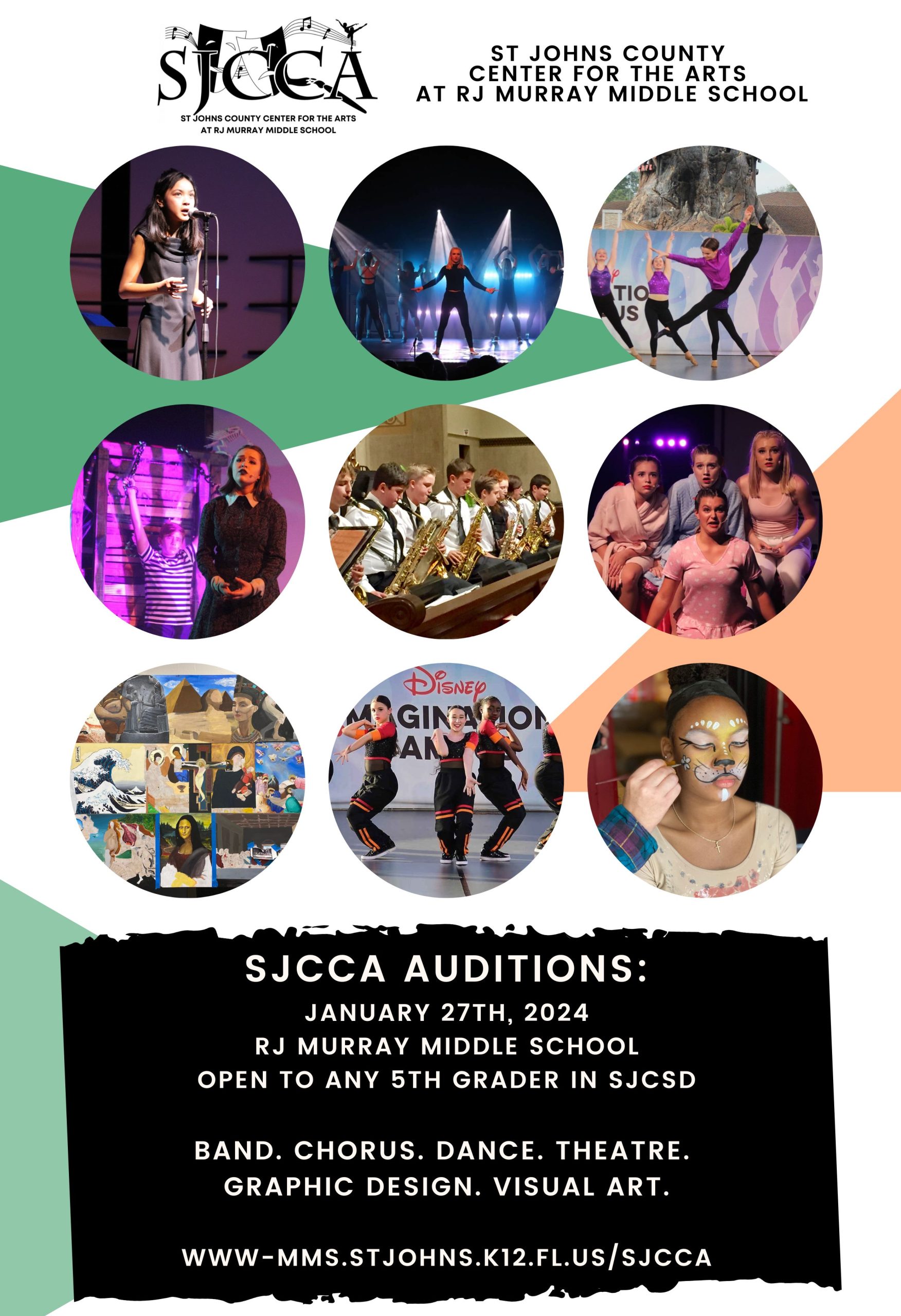 Audition information for 5th graders – Center for the Arts